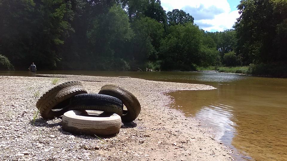 Tires once polluting rivers, now being turned into art - Thumbcoast.tv ...